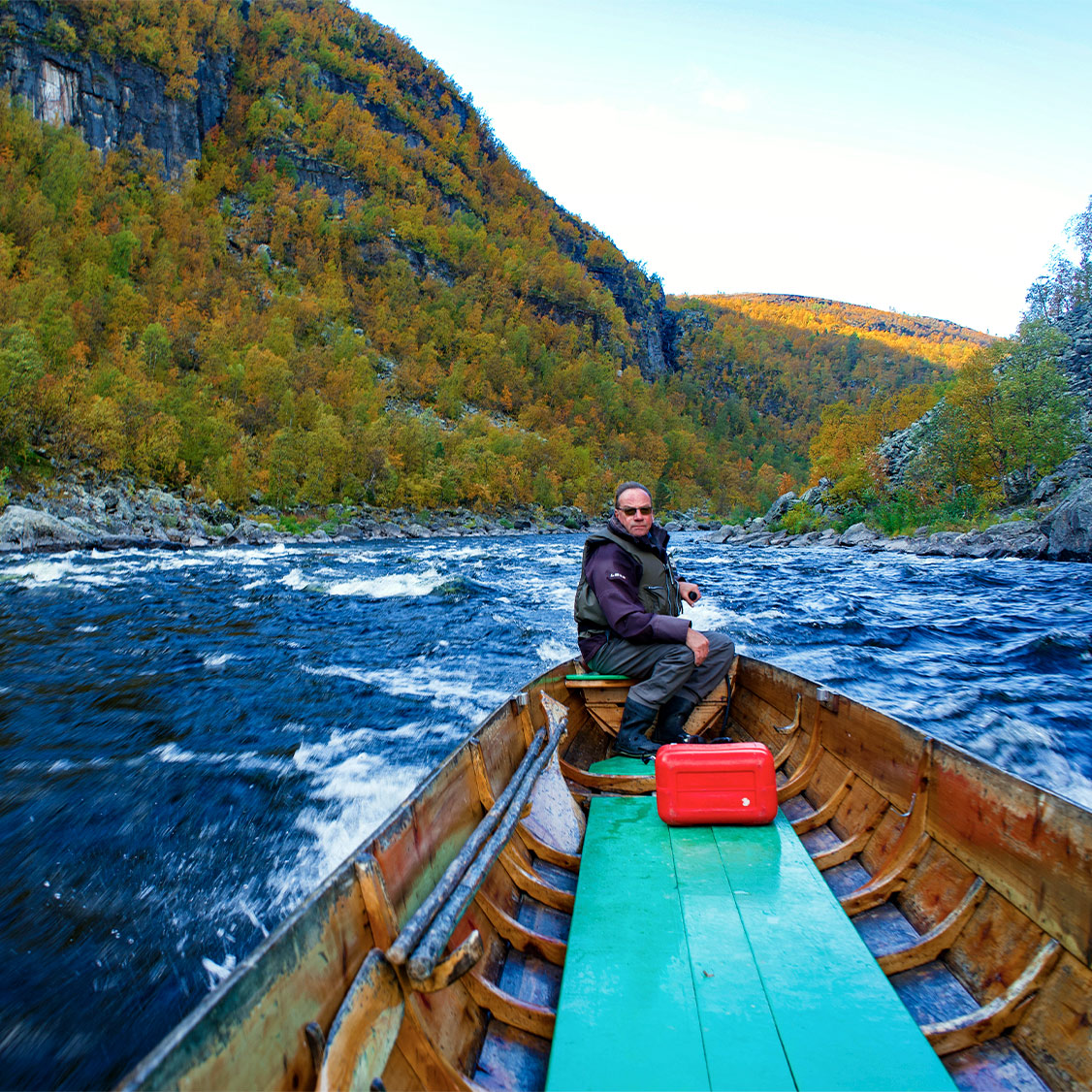Elvebåt på Altaelven & Alta Canyon på Sorrisniva