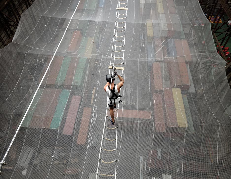 Urban High Roping - København/Refshaleøen - Se pris & video